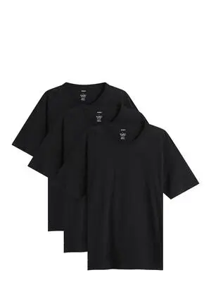 WTAPS Skivvies 3-pack Tee - Black