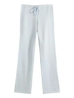 SKIMS Drapey French Terry Straight Leg Pant - Powder Blue