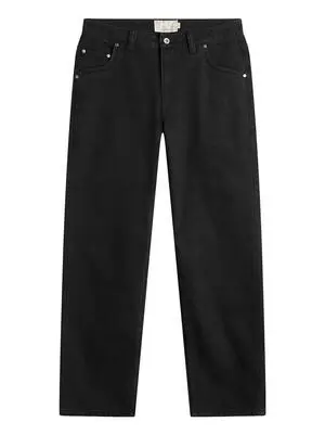 DIME Relaxed Denim Pants - Black