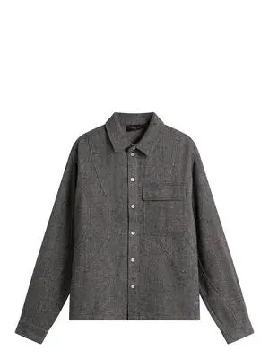 DIME Wool Overshirt - Silver