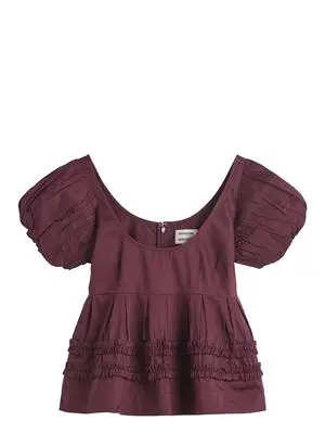DAMSON MADDER Joy Blouse - Fig