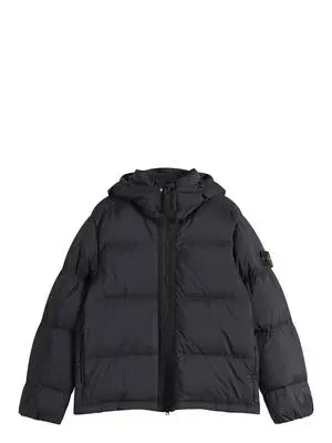 Stone Island Matt Ripstop Cordura Down Jacket - Black