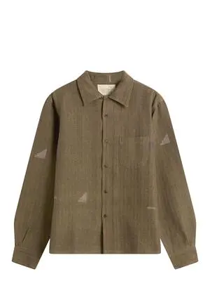 KARDO Chintan Boxy Fit Shirt - Olive