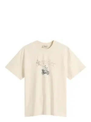 FORET Cyclist T-shirt - Cloud