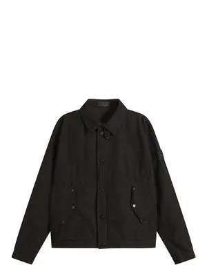 Stone Island Ghost David Light-tc Coach Jacket - Black