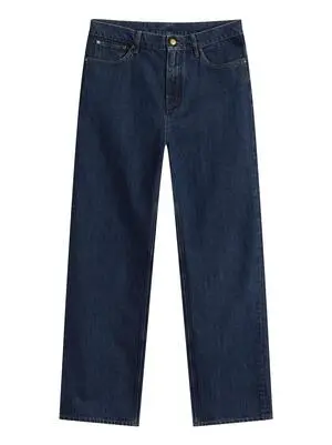 JIL SANDER Mid Blue Denim Jeans - Medium Denim