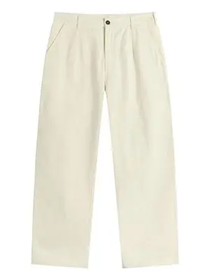Universal Works Slub Drill Dizzy Trousers - Ecru