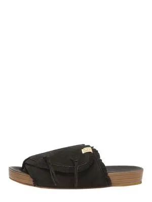 Visvim Christo Shaman Folk Sandal - Black