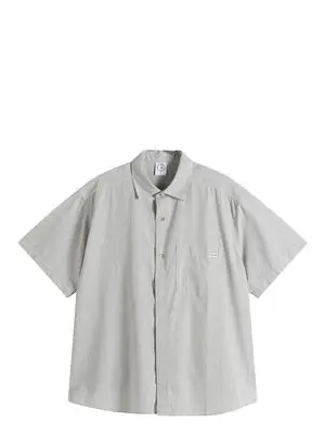 POLAR SKATE CO. Mitch Short Sleeve Shirt - Blue Check