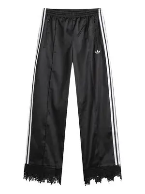 Adidas Firebird Satin Lace Track Pant - Black