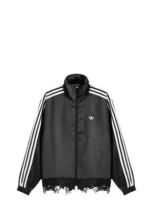 Adidas Firebird Satin Lace Track Top - Black