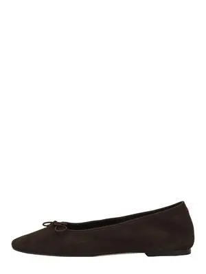 AeydĒ Tiby Suede Ballet Flats - Moka