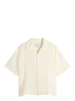 MKI MIYUKI ZOKU Loose Weave Check Vacation Shirt - Bone