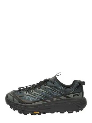 Hoka One One U Mafate Three2 Wordmark Sneaker - Black/outer Orbit
