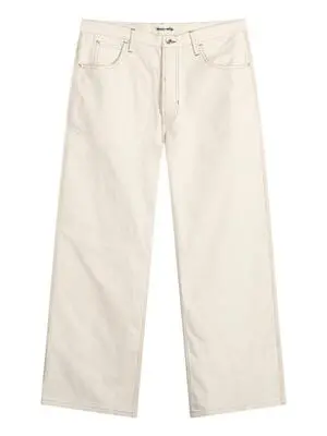 STORY MFG. Hand Applique Poetry Pants - Rainbow Patchwork
