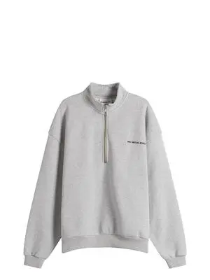 MKI MIYUKI ZOKU Uniform Quarter Zip - Grey