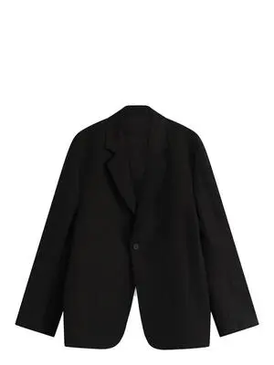 Studio Nicholson Denson Single Breasted Blazer - Black