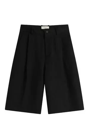 Studio Nicholson Fowld Pleated Short - Black