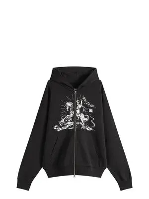 END. Soho Zip Hoodie - Black