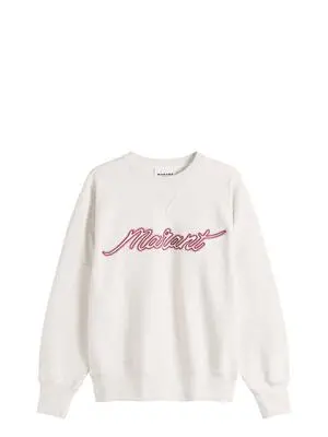 Isabel Marant Étoile Rise Logo Sweatshirt - Ecru