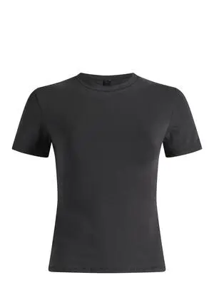SKIMS Skims Women's Cotton Jersey T-shirt Soot
