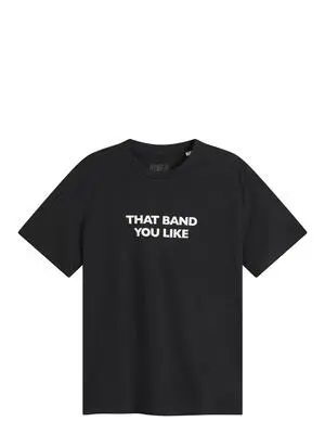IDEA That Band You Like T-shirt - Black