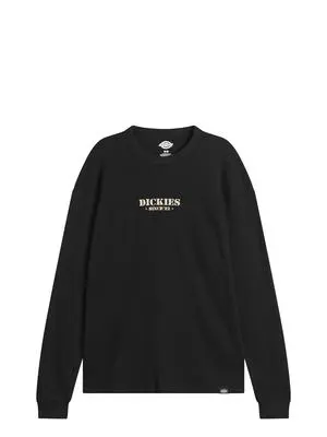Dickies Long Sleeve Waffle T-shirt - Black