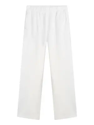 SKIMS Cotton Fleece Classic Straight Leg Pants - Marble