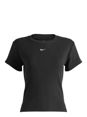 Nike Tight Ribbed T-shirt - Black