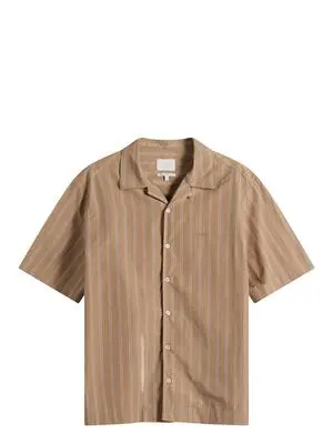 A.p.c. Chemise Beckett Logo Shirt - Beige
