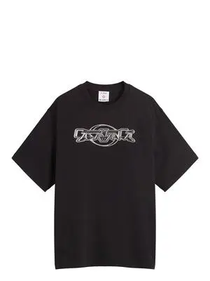 Casablanca Jersey 3d Oversized T-shirt - Black