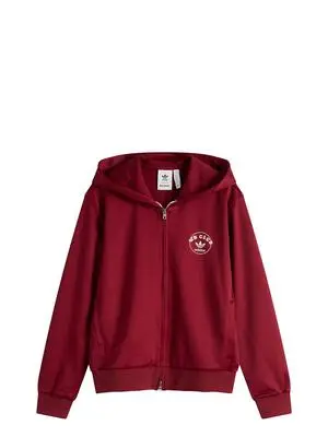 Adidas X Wales Bonner Track Hoodie - Burgundy