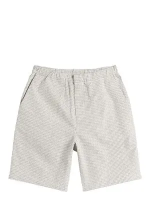 BOUND Gingham Shorts - Ecru