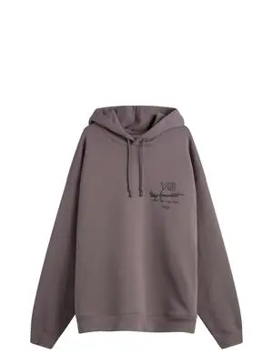 Y3 Logo Hoodie - Granite