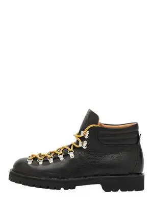 FRACAP M127 Roccia Vibram Sole Scarponcino Boot Toscano Le - Black