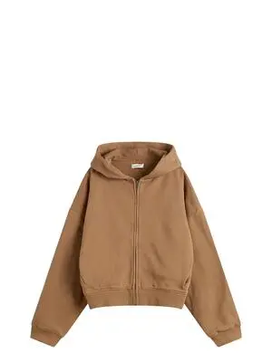 ENTIRE STUDIOS Thermal Waffle Hoodie - Dune