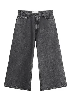 SAMSØE SAMSØE Saharper Denim Culottes - Grey Cloud