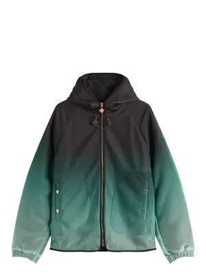 Casablanca Windbreaker Nylon Gradient Technical Jacket - Black