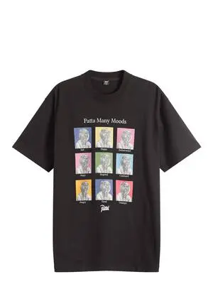 PATTA Many Moods T-shirt - Black