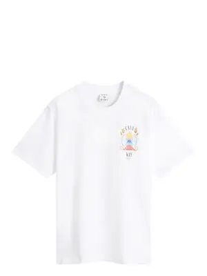 Casablanca Casa Way Mountain Printed T-shirt - White