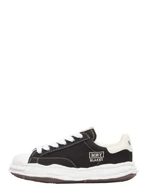 Mihara Yasuhiro Blakey Low Original Sole Canvas Sneak - Black