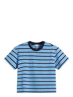 FRUITY BOOTY Jersey Stripe T-shirt - Blue