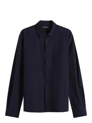 You Must Create Curtis Seersucker Shirt - Navy