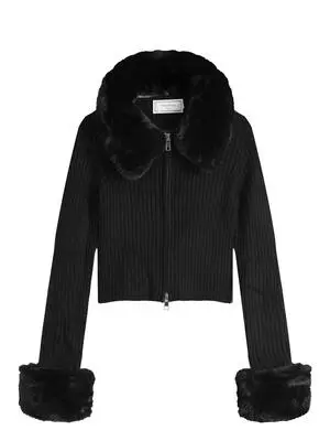 HOUSE OF SUNNY Peggy Cardigan - Sable