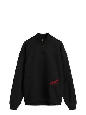 WILLY CHAVARRIA Bravo Quarter Zip - Black