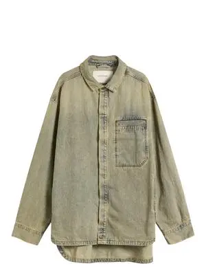 ENTIRE STUDIOS Herculean Denim Shirt - Surface Wave