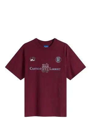 LARRIET Castelo T-shirt - Maroon
