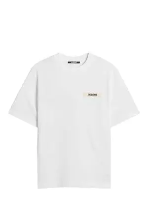 Jacquemus Grosgrain Logo T-shirt - White