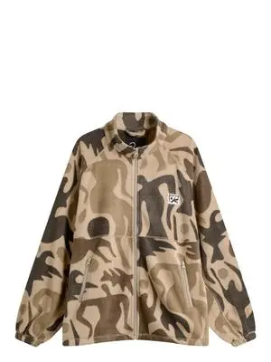 PARRA Just Like Heaven Fleece Jacket - Sand