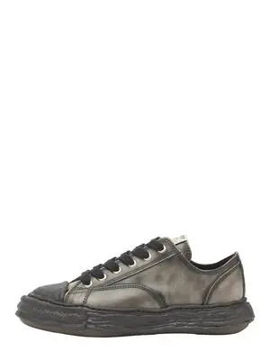 Mihara Yasuhiro Peterson23 Vintage Leather Sneaker - Blk/blk
